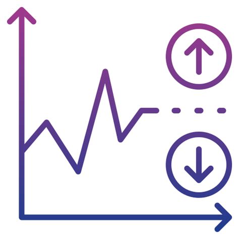 Volatility Generic Gradient Outline Icon