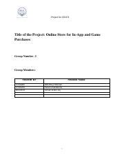 Windows Navigation Diagram Pdf Project For CSE Title Of The Project Online Store For In