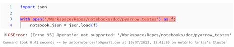 Python Read A Ipynb File In Azure Databricks Repos Stack Overflow