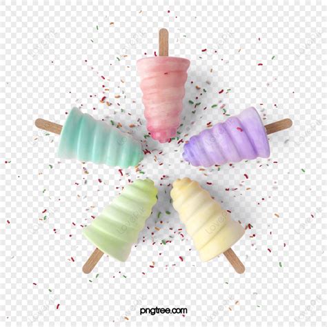 회전 컬러 아이스크림 일러스트 3d 요소여름색상 Png 일러스트 무료 다운로드 Lovepik