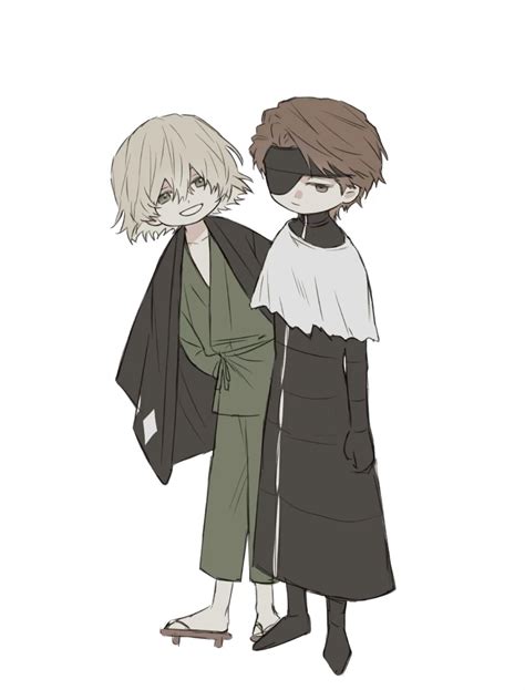 Aizen And Kisuke Fan Art In 2025 Bleach Chibi Bleach Characters