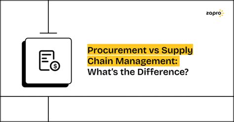 Procurement Vs Supply Chain Key Differences Explained