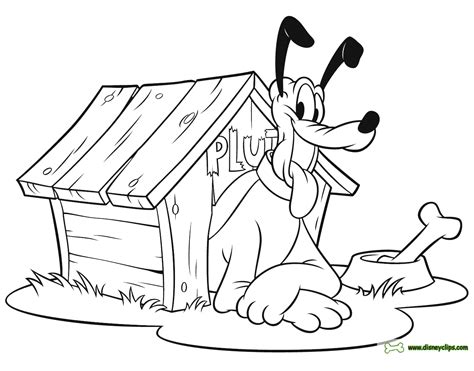 Pluto Coloring Page