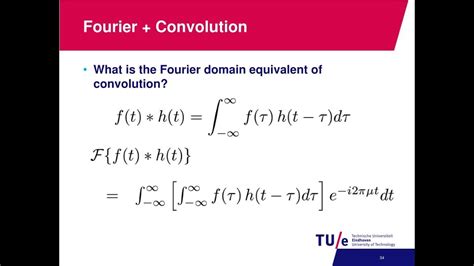 Iii Fourier Transform Convolution And Integration In Time Domain