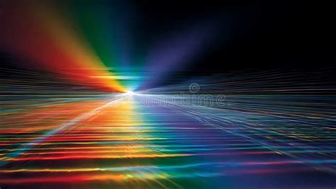 Laser Diffraction Grating Rainbow Pattern Stock Illustrations 7 Laser