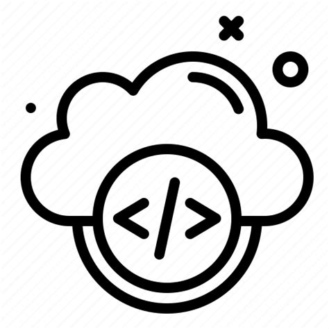 Cloud Code Programming Development Icon Download On Iconfinder