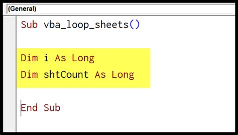 How To Loop Through All The Sheets Using VBA In Excel