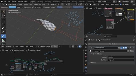 Extrude Mesh Along Curve With Geo Nodes Modeling Blender Artists Community