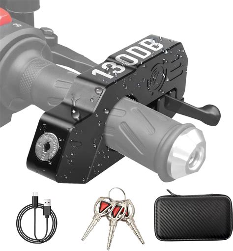Opsoopi Motorcycle Locks Anti Theft Motorcycle Grip Lock
