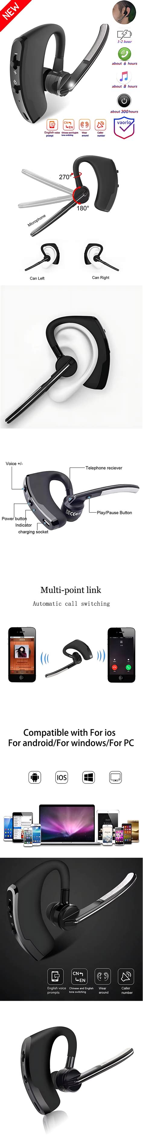 V8 Business Wireless Stereo Bluetooth Headset With Microphone Price In Pakistan 2025 Priceoye