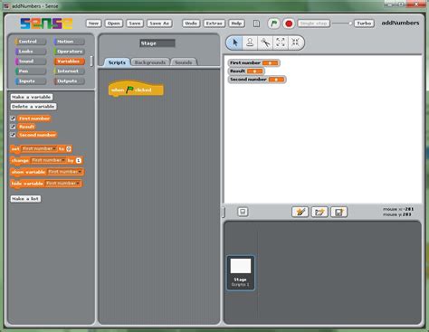 Variables Activities