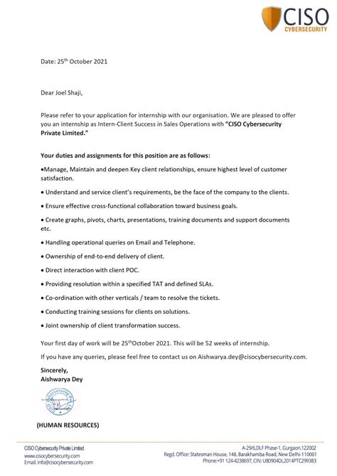 Joel Shaji On Linkedin Internship Achieve Explore Learnings