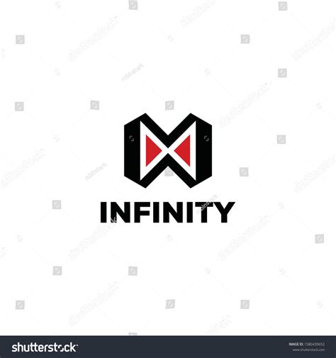Infinity Symbol Icon Logo App Stock Vector Royalty Free