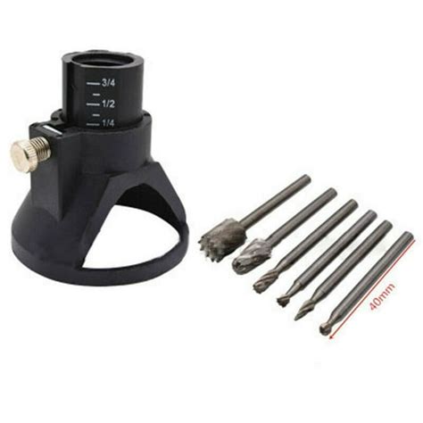 Rotary Multi Tool Router Drill Bits Cutting Guide Attachment Kit For Rotary Multi Tool Router Drill Bits Cutting Guide Attachment Kit For