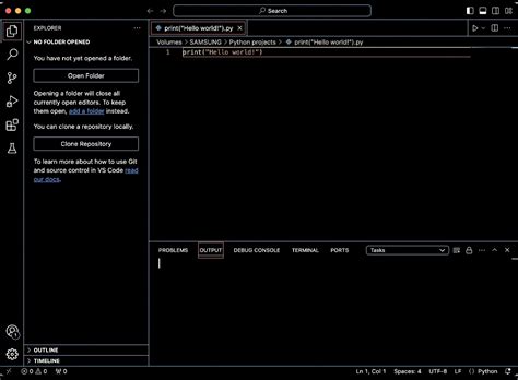 Python Vs Code Fails To Run Script Which Has Quotes In Its Filename