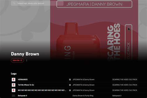 Youtube Music Linked The Wrong Danny Brown On Sth Dlc Pack If U Click