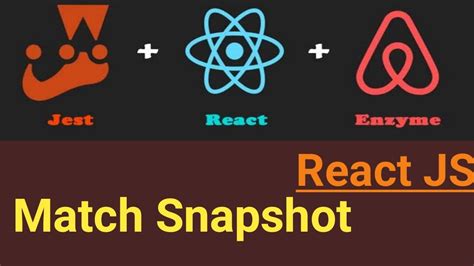 Match Snapshot 6 React Unit Testing With Jest And Enzyme In Hindi Youtube