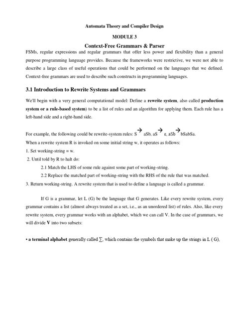 Atcd 21cs51 M3 Pdf Parsing Metalogic