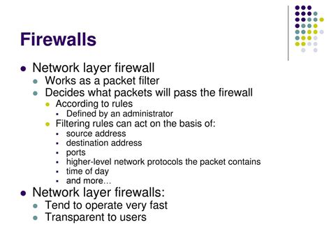 Network Layer Firewall Works As A Frame Filter At Cristina Lee Blog