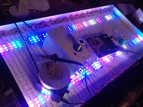 Interactive LED Wall Installation Russell Kramer Projects