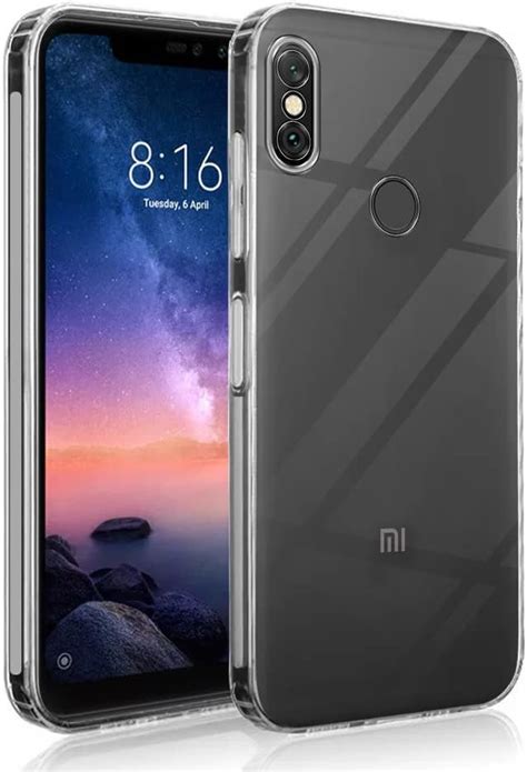 Jkobi Back Cover Case For Xiaomi Mi Redmi Note Pro Silicone Crystal Clear Pure Camera