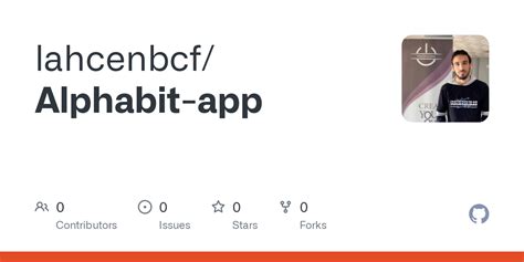 GitHub Lahcenbcf Alphabit App