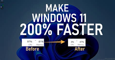 Ultimate Tips To Make Windows 11 Faster Than Ever