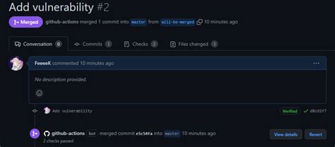 Possible Vulnerability Due To Bad Action Example Issue Github Docs GitHub