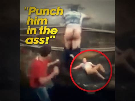 Two Drunk Men Fighting In A Ditch Subtitled