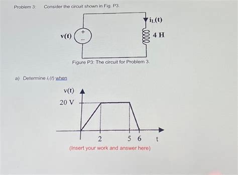 Solved Problem 3 Consider The Circuit Shown In Fig P3