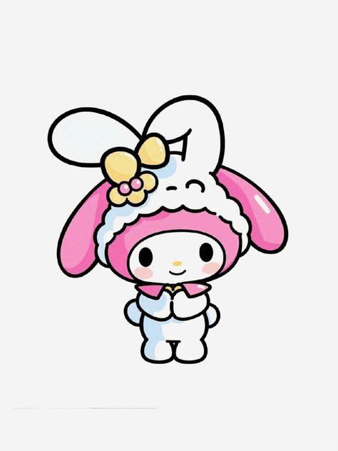 The Cute Rabbit From Our Fanart My Melody Magician Sticker Is The