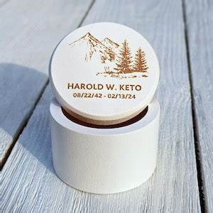 Urn For Human Ashes Custom Wooden Tree Of Life Lighthouse Surfer Eagle Turtle Snowflake Guitar