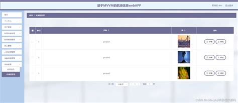 springboot java php node python基于mvvm的航班信息webapp【计算机毕设】 csdn博客