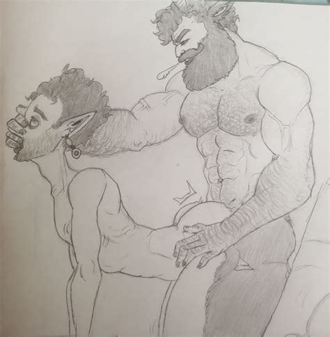 Rule 34 Anal Anal Sex Beard Bearded Covered Mouth Curly Hair Doggy