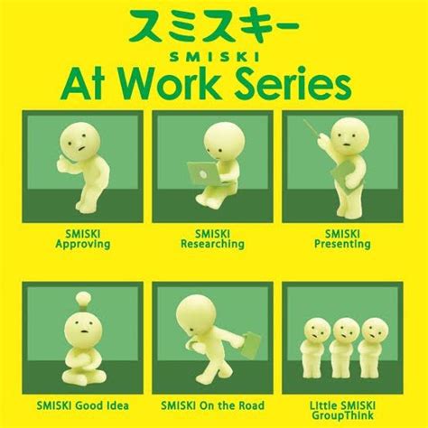Smiski At Work Series Group Think Hobbies And Toys Toys And Games On