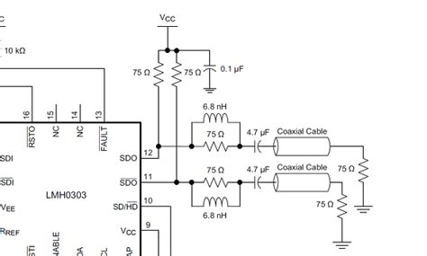 LMH Dual SDI Ouput Interface Forum Interface TI E E Support Forums