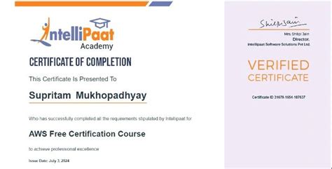 Supritam Mukherjee On Linkedin Aws Intellipaat Amazonwebservices