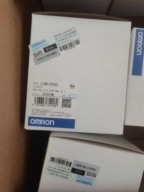 Plc Omron Cj2m Cpu33 Plc Omron