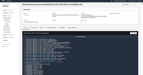 Initiate Codebuild Pipelines Build And Scan Secure Devops With Aws
