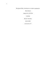 Lab HLSC P Docx Biological Fluids Introduction To Solution Preparation Rene Kumar