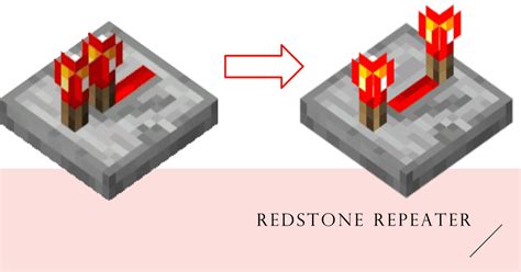 Minecraft Redstone Mastery Guide To The Redstone Repeater