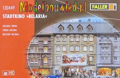Reclame Looplicht Faller Bouwpakket Stadtkino Belaria