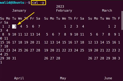 The Cal” Command In Linux 7 Practical Examples