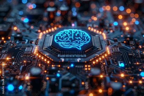 High Technology Cpu Brain Central Of Neural Networking Motherboard