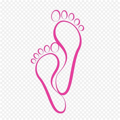 红色卡通脚丫矢量图png图片素材下载图片编号yggxnjvy 免抠素材网