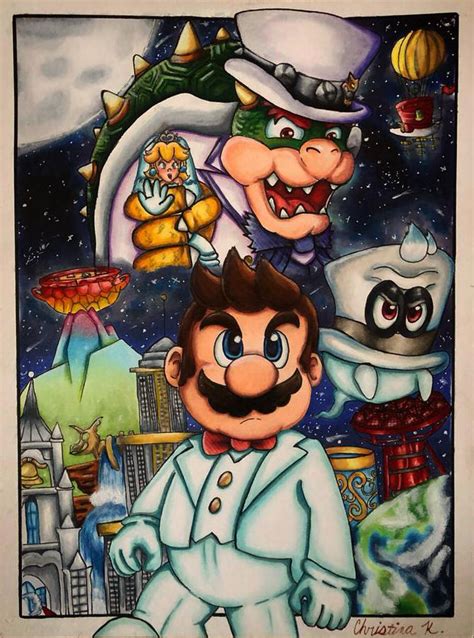 Super Mario Odyssey By Drgengar On Deviantart