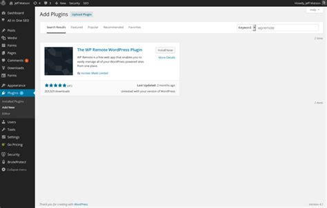 Manage WordPress Remotely With WP Remote