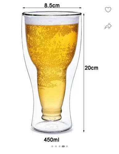 480ml Double Wall Glass At ₹ 500piece In Amritsar Id 2853930917012