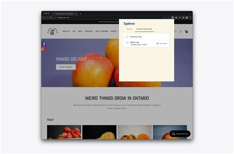 how to create an automated shopify test flow with uptime