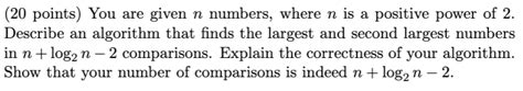Solved Points You Are Given N Numbers Where N Is A Chegg